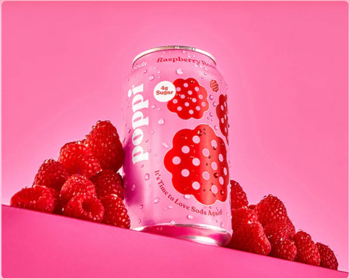 Poppi Rapberry Rose 4-Pack – Manhattan Milk