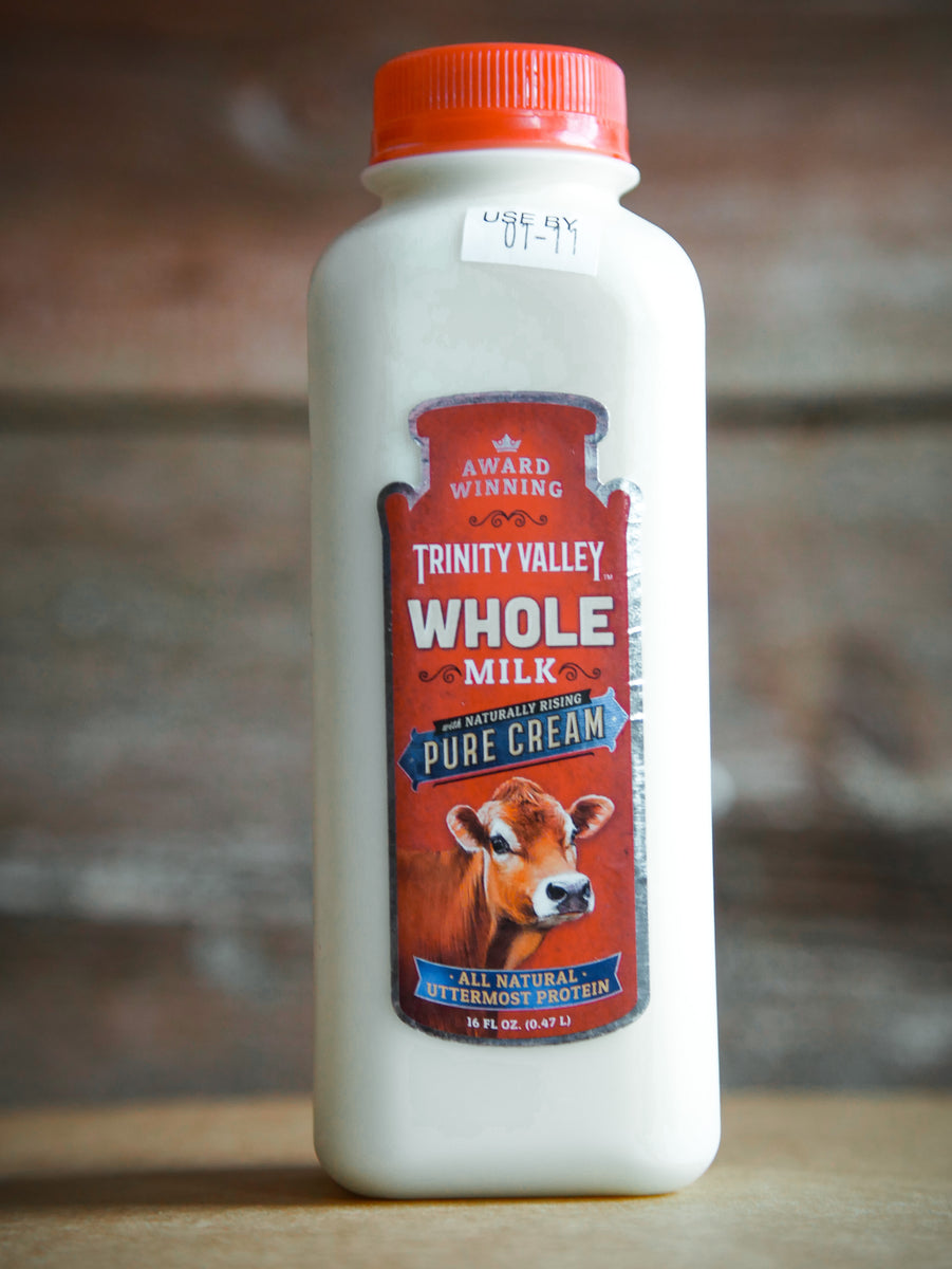 Trinity Valley Whole Milk Creamline Grass-Fed Pint – Manhattan Milk